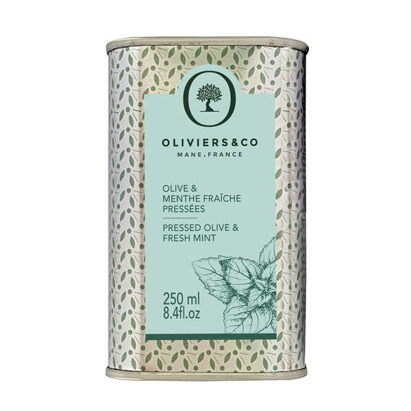 Olive oil with pressed mint - Oliviers & Co - Oliviers & Co