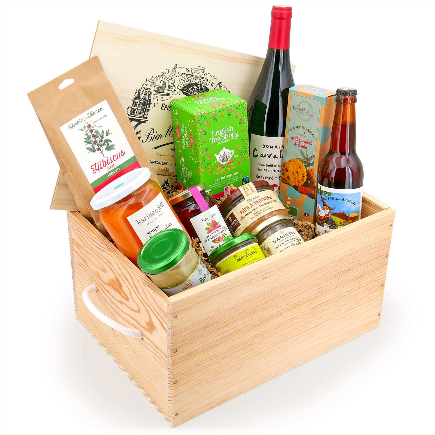 Wonderful grand Organic Hamper - BienManger Paniers Garnis