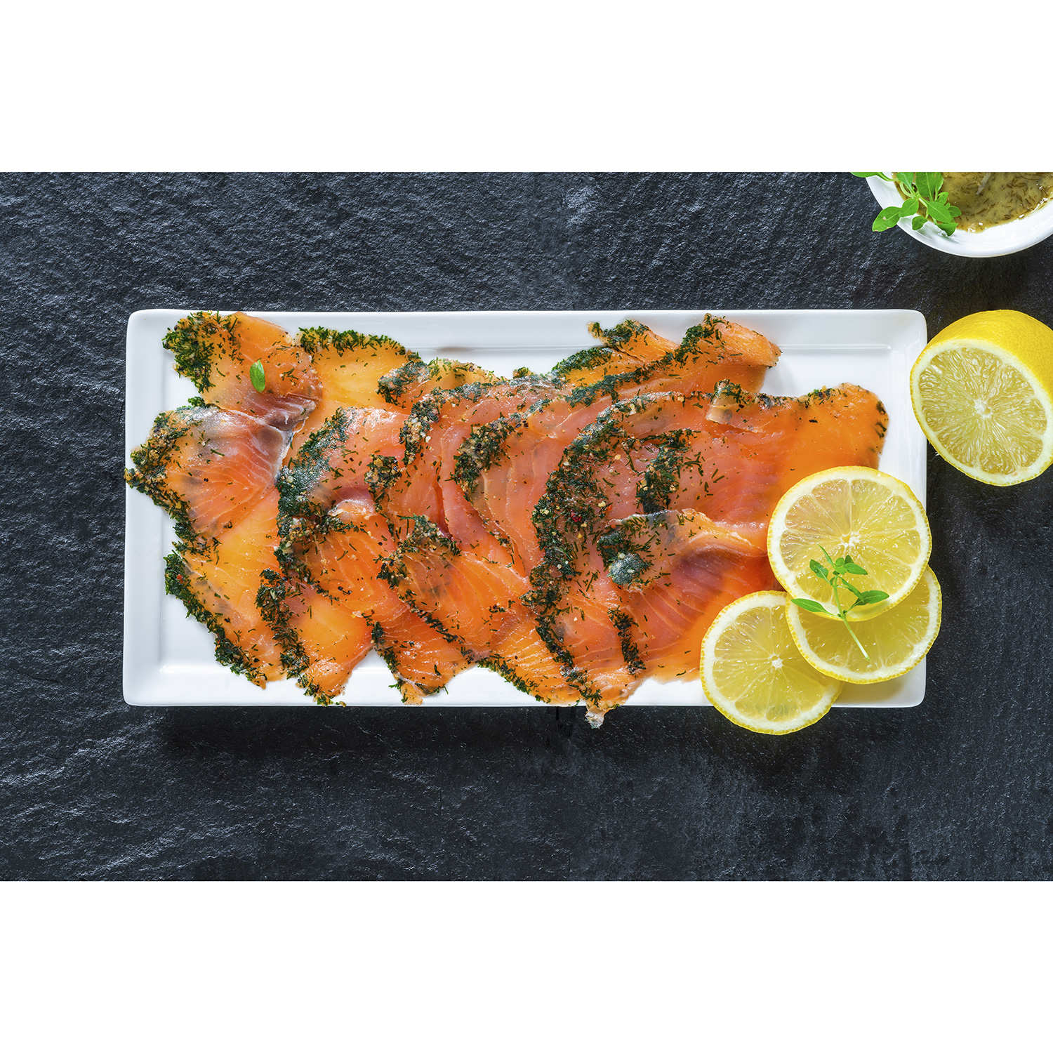 Marinated Label Rouge Scottish smoked salmon - Fumage d'Angresse