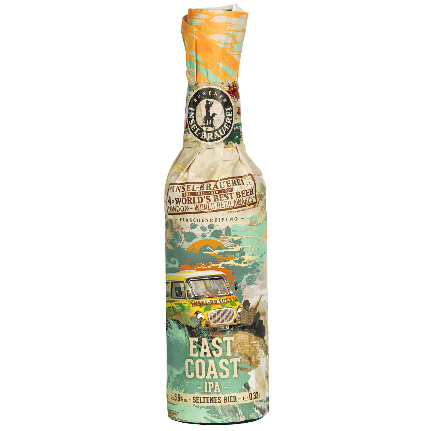 East Coast IPA - Amber beer from Germany 5,6% - Insel Brauerei