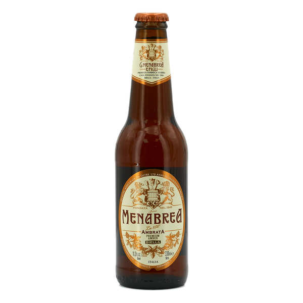 Menabrea Ambrata - Amber beer from Italy 5,0% - Menabrea