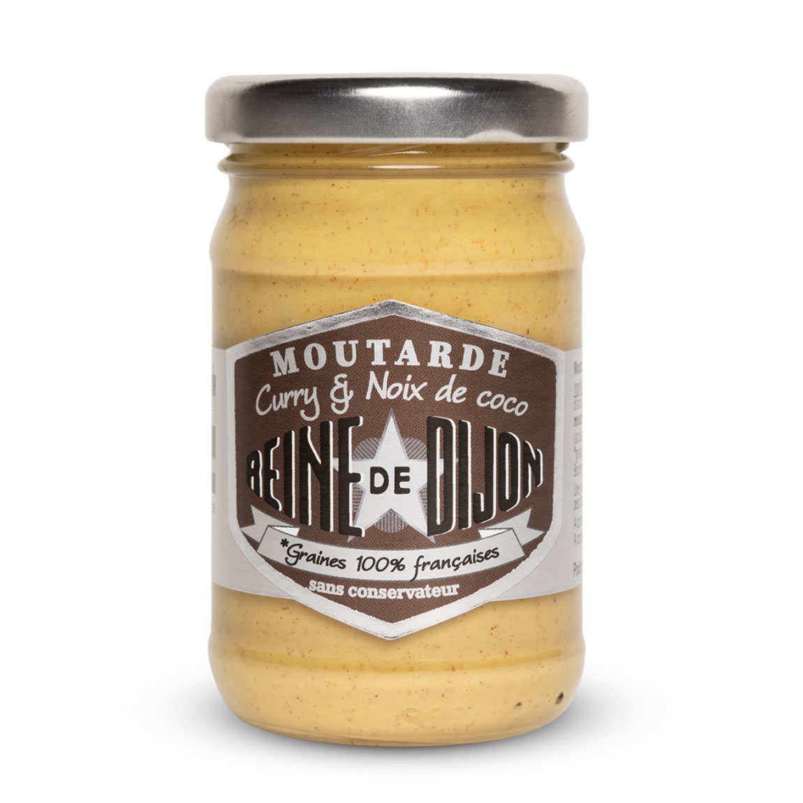 Curry and coconut mustard - Reine de Dijon