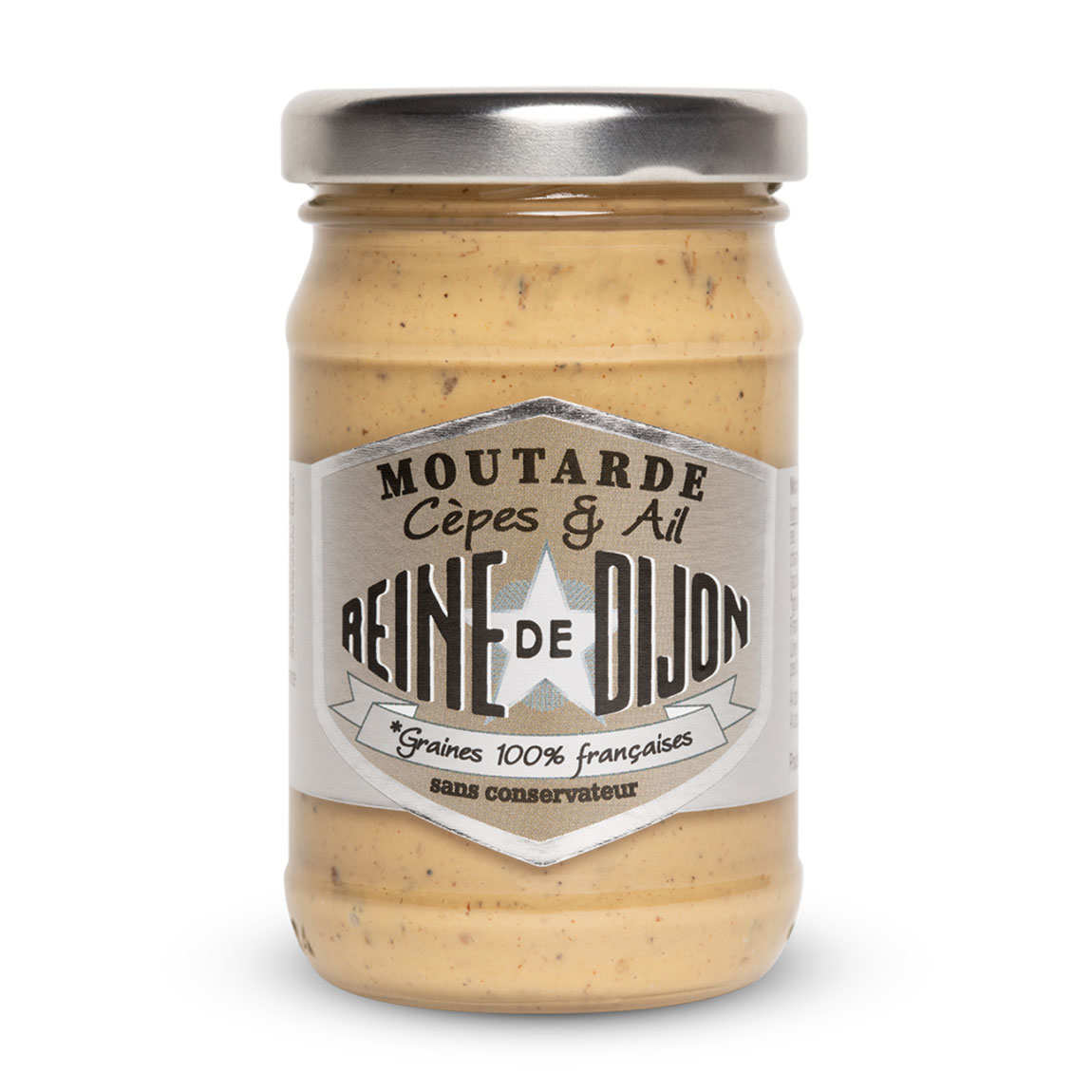 Mustard with ceps and garlic - Reine de Dijon