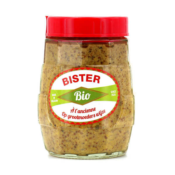 Moutarde bio et belge - Bister à l'ancienne