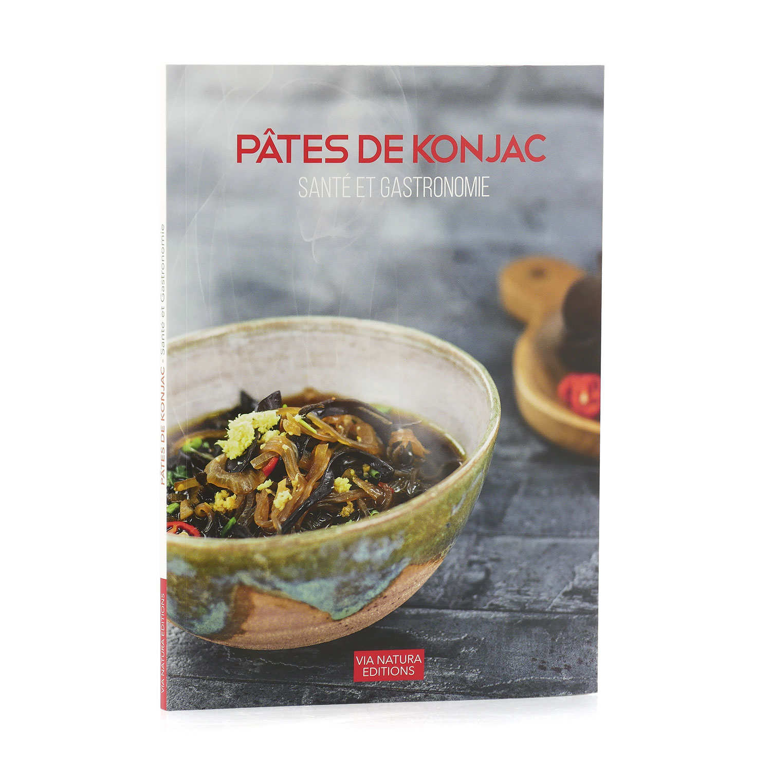 The book "Konjac pasta, health and gastronomy - Aromandise