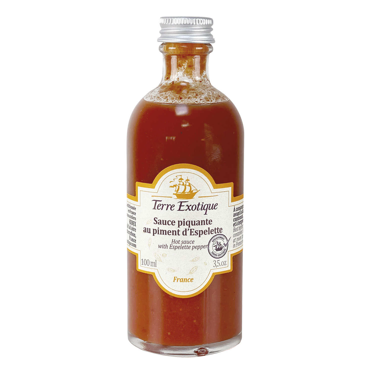Espelette pepper spicy sauce - Terre Exotique