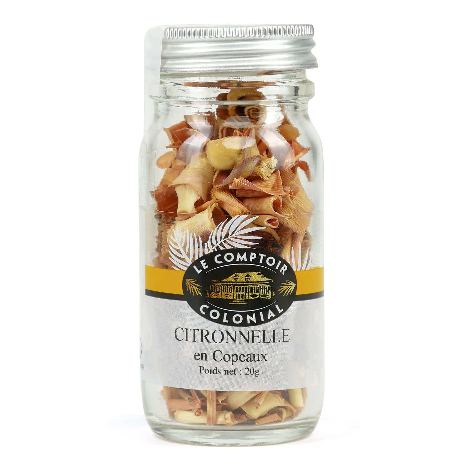 Citronnelle en copeaux - Le Comptoir Colonial