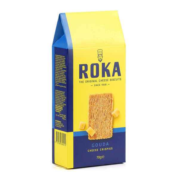 Gouda Crispies - Gouda appetizer biscuits - Roka