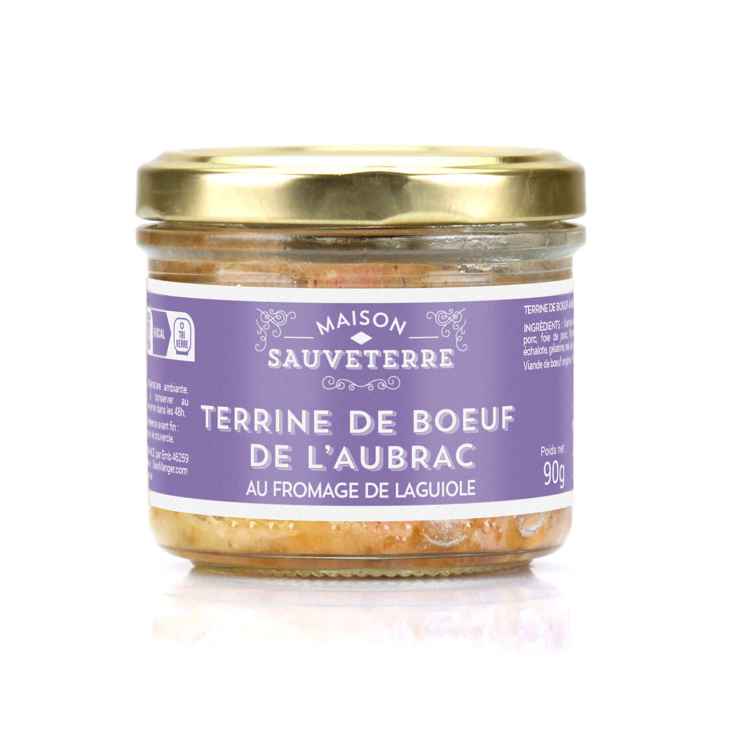 Aubrac beef terrine and Laguiole cheese - Maison Sauveterre
