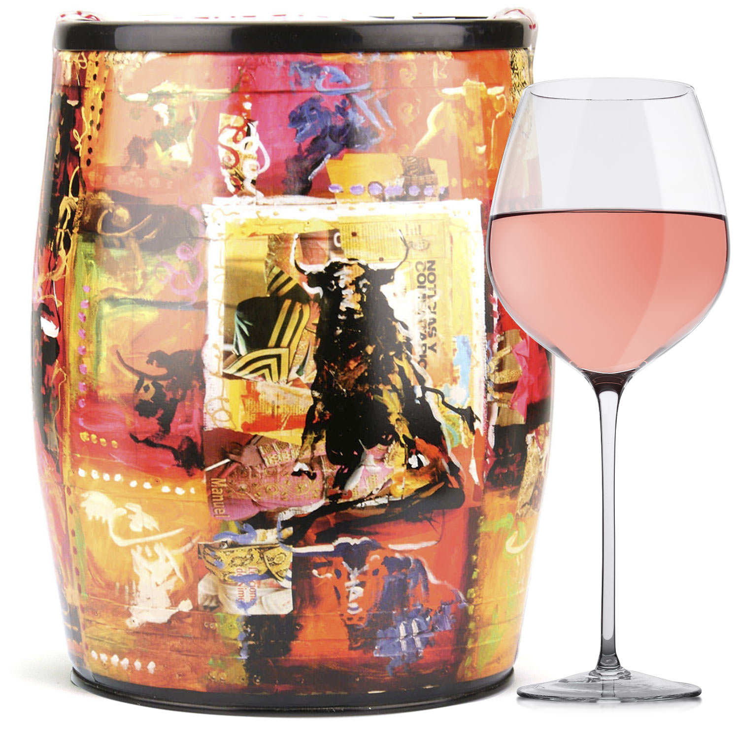 Bib'Art Marc Guyot vin rosé Le Benjamin de Puech Haut - Château Puech-Haut