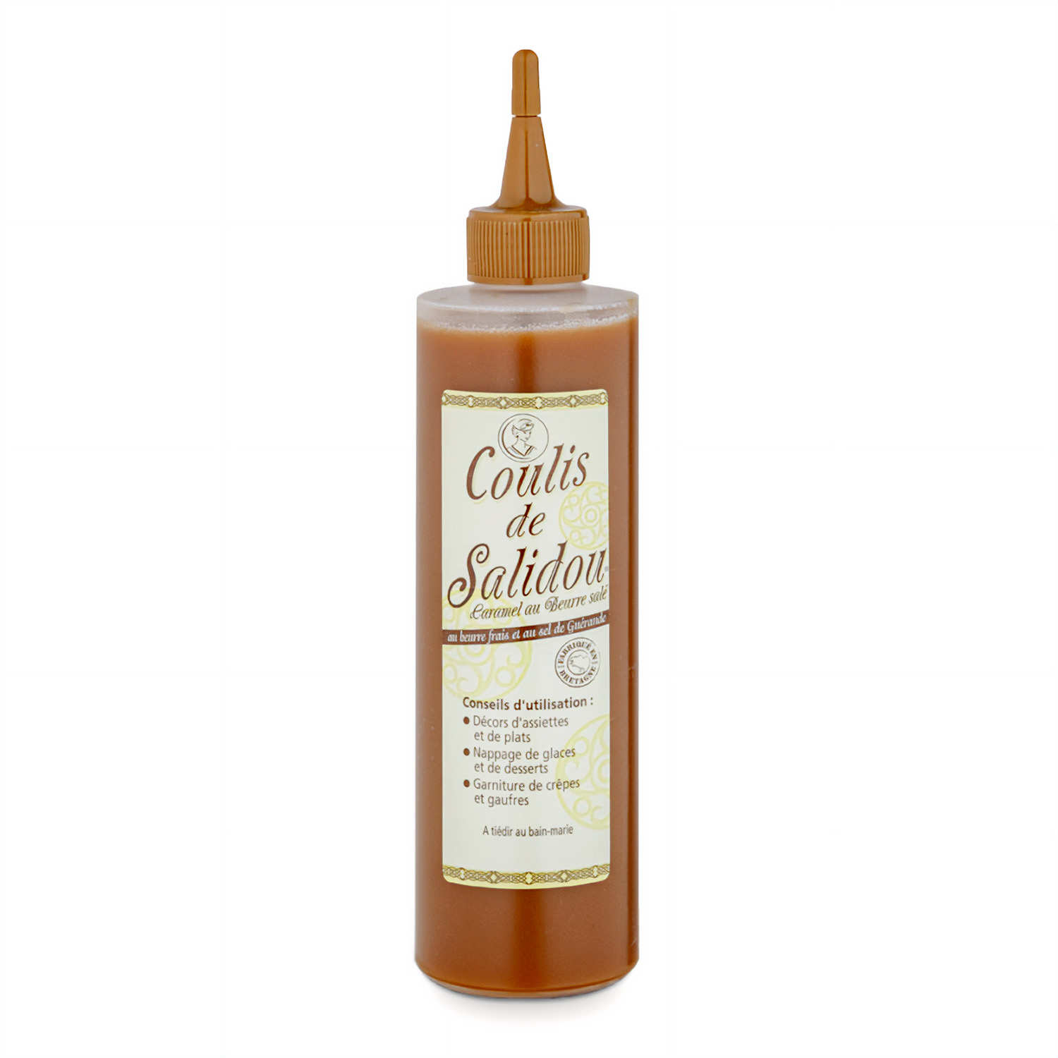 Salidou Salted Butter Caramel Cream Coulis - La Maison d'Armorine