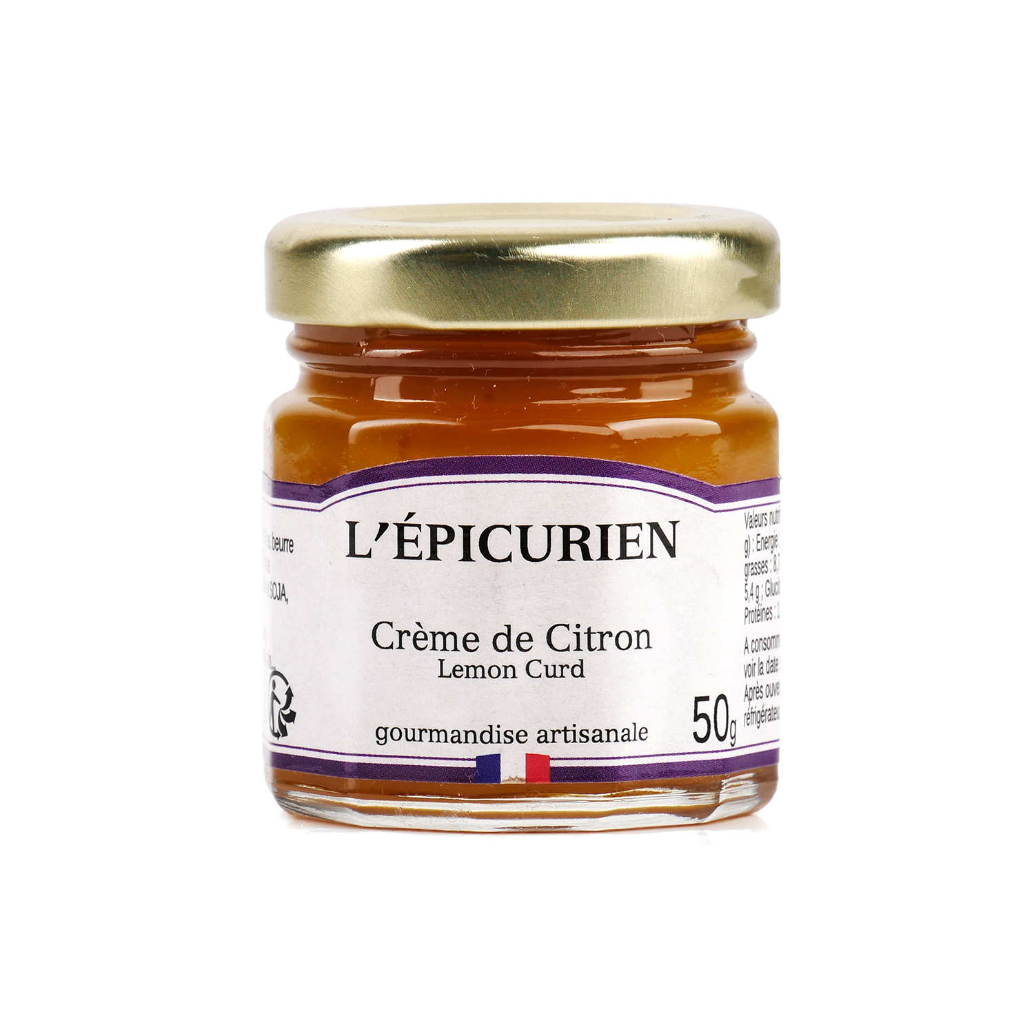 Lemon Curd in small jar - L'Épicurien