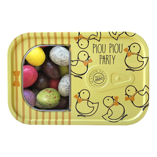 Piou Piou Party - Assorted eggs in a sardine can - Maison Pécou