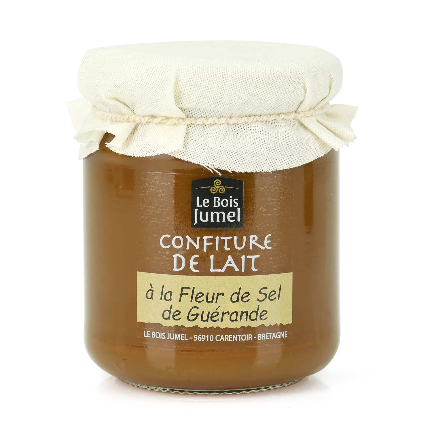 Milk jam with Guérande flower of salt - Le Bois Jumel
