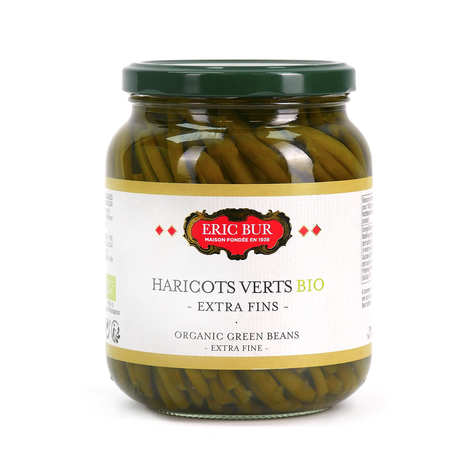 Haricots verts bio extra fins - Eric Bur