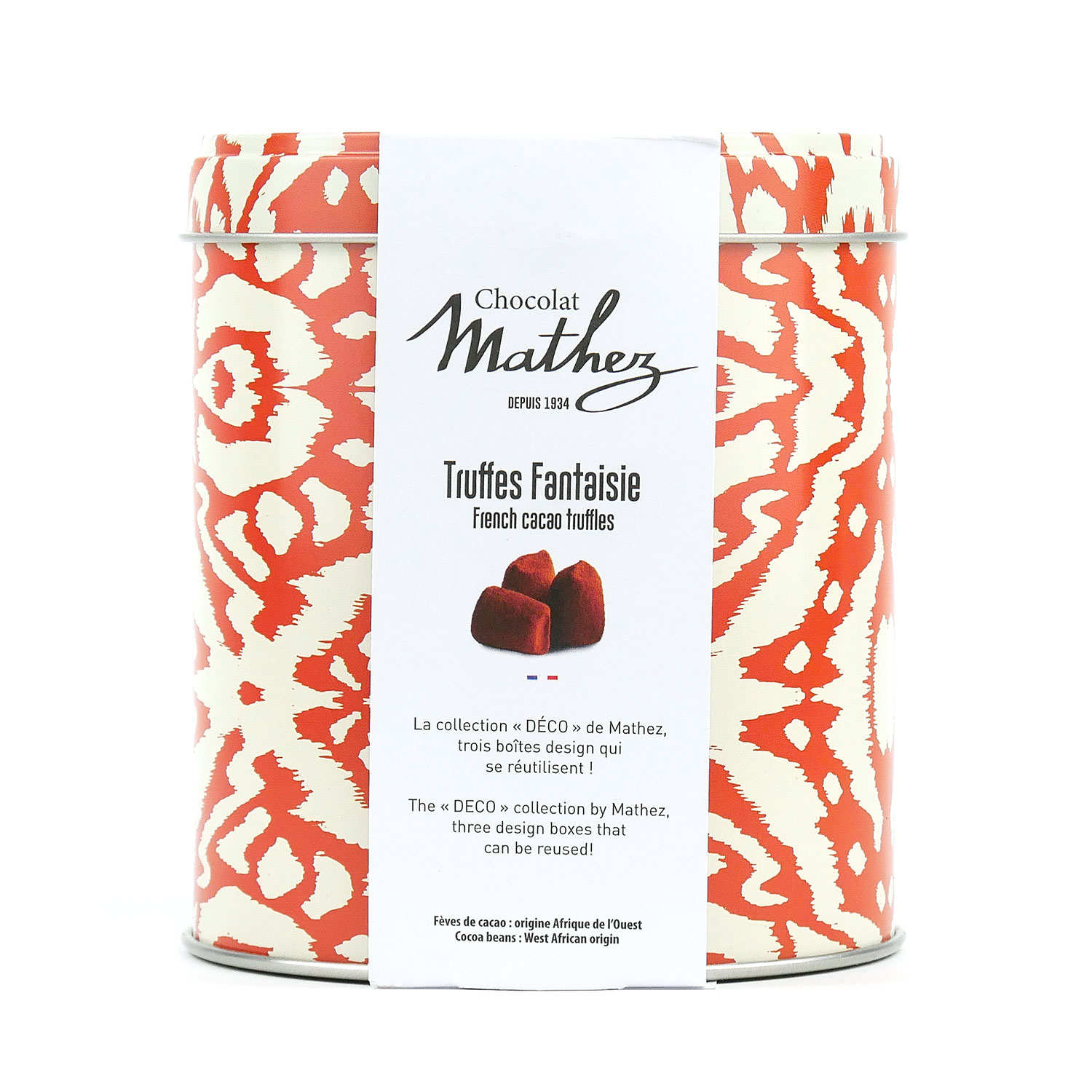 Truffes fantaisie aux brisures de nougat - Chocolat Mathez
