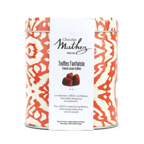 Fancy truffles with nougat chips - Chocolat Mathez