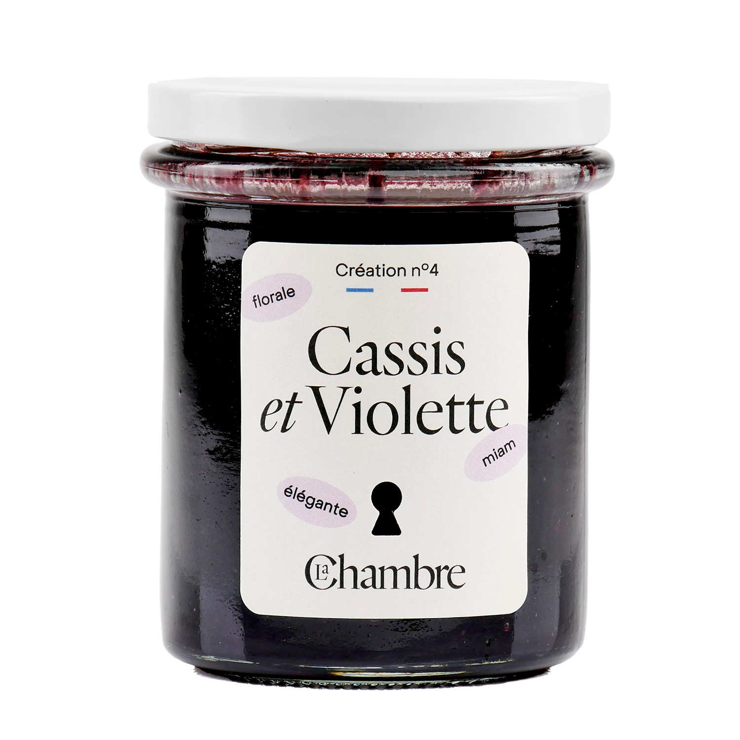 Blackcurrant-violet jam - La Chambre