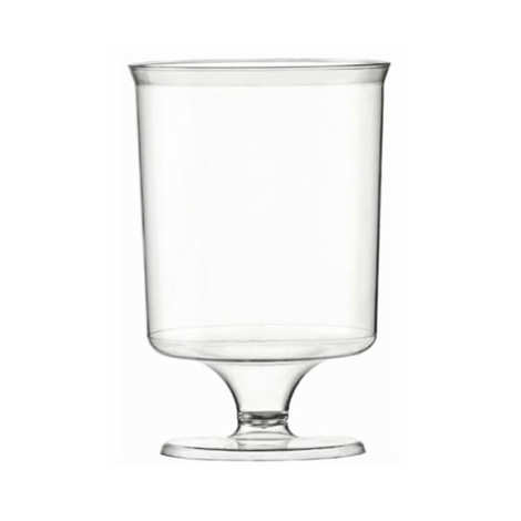 Crystal version plastic goblet