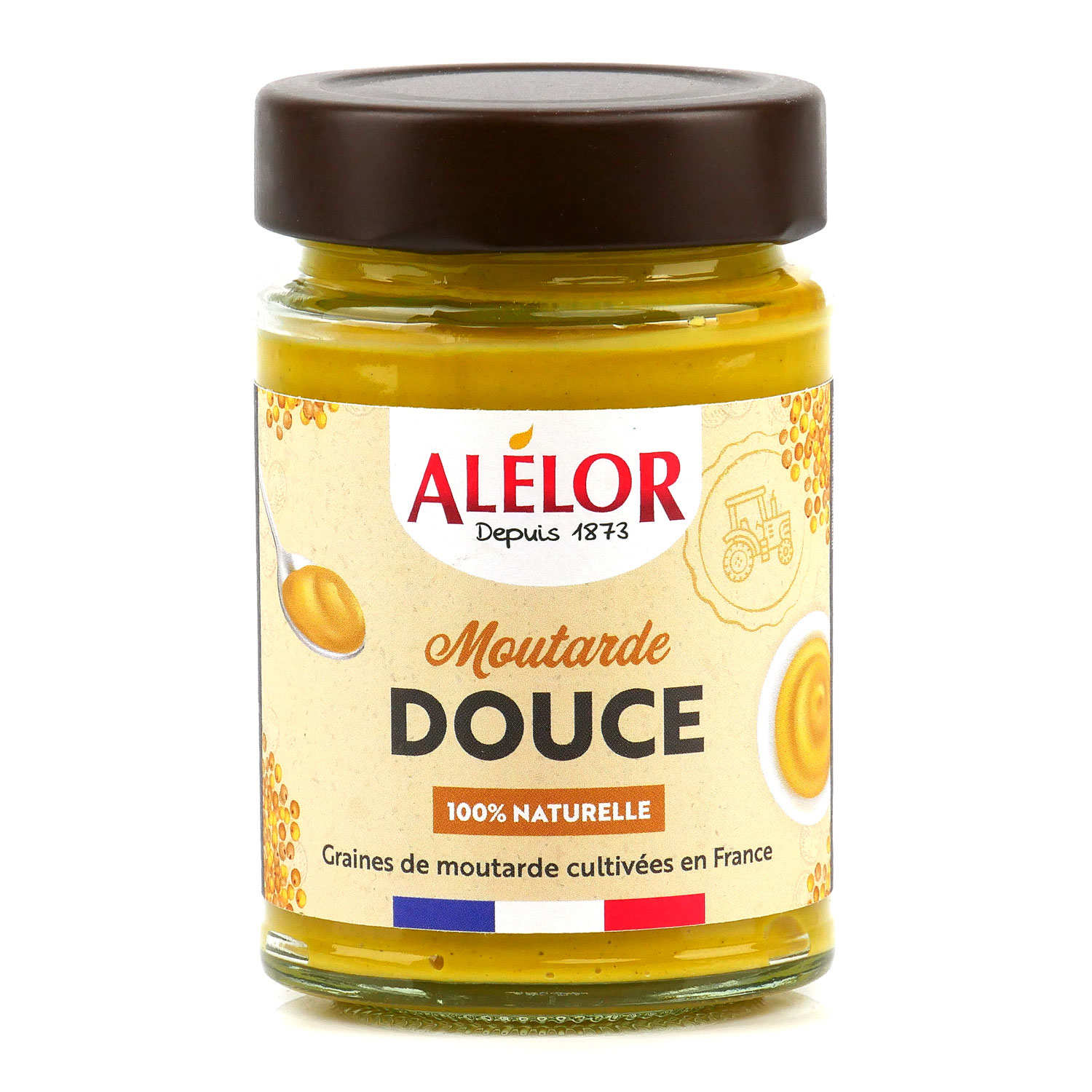 Moutarde douce alsacienne 100% naturelle - Alélor