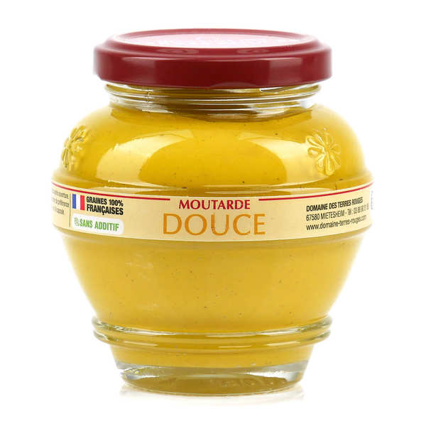 Moutarde douce - 100% graines françaises - Domaine des terres rouges