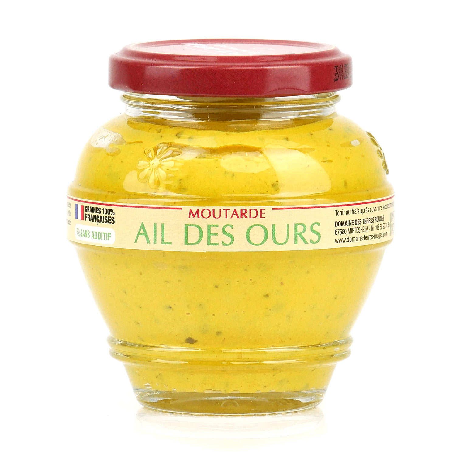 Moutarde à l'ail des ours - 100% graines françaises - Domaine des ...