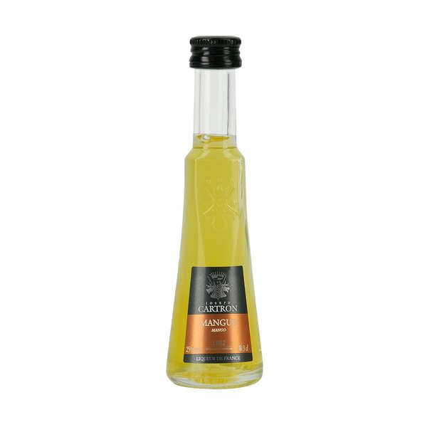 Mignonnette de liqueur de mangue 25% - Joseph Cartron - Joseph Cartron
