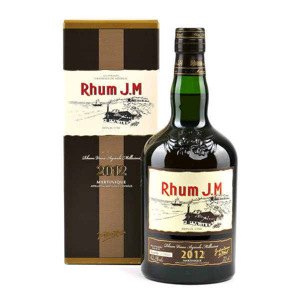Rhum Brut de Fût Vintage - Rhum JM AOC Martinique - Rhum J.M