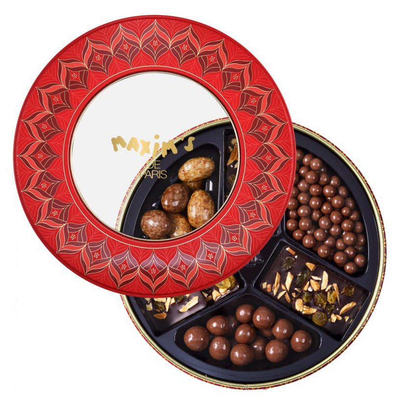 Maxim's "Nibble" Metal Chocolate Box - Maxim's de Paris