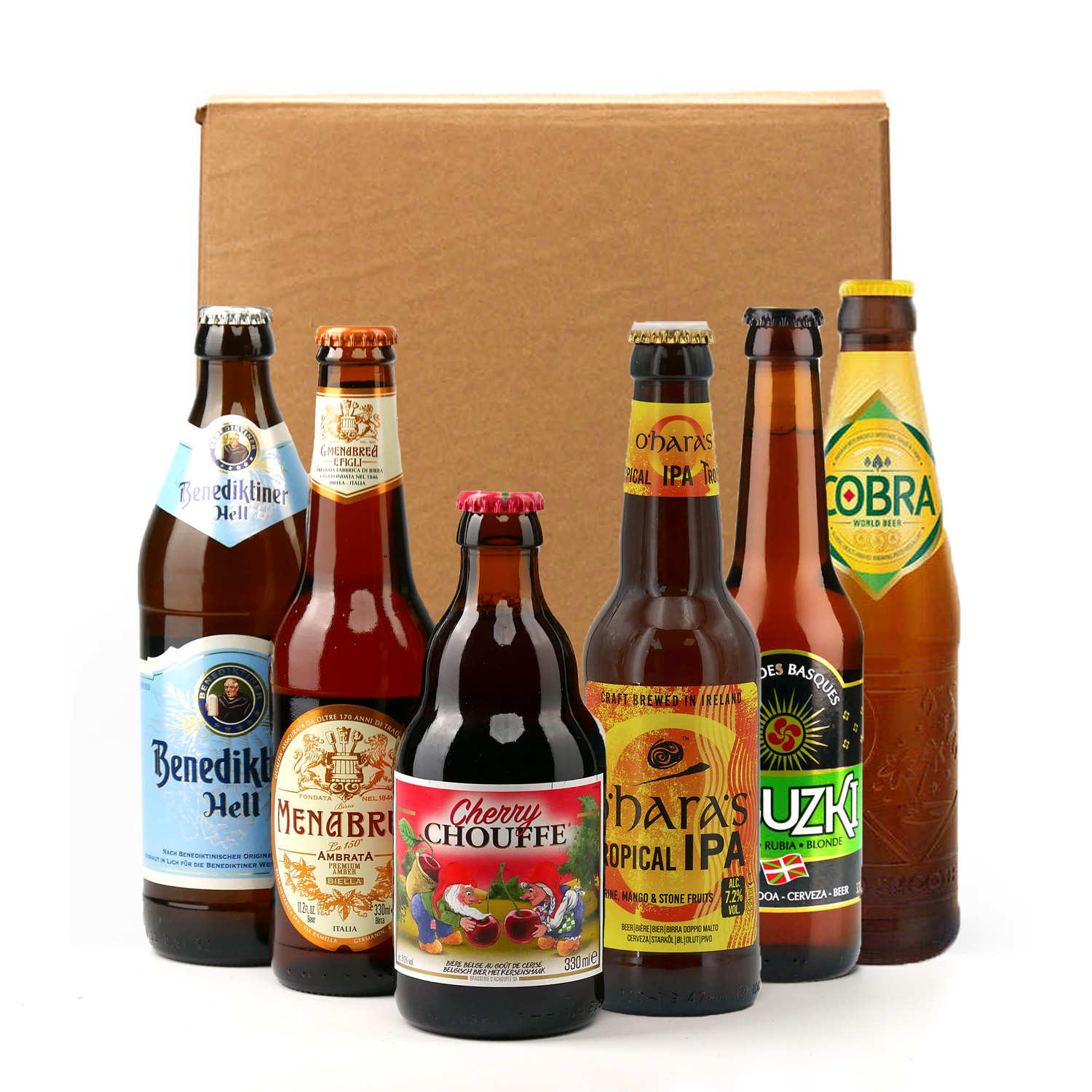 Box découverte de 6 bières - Août