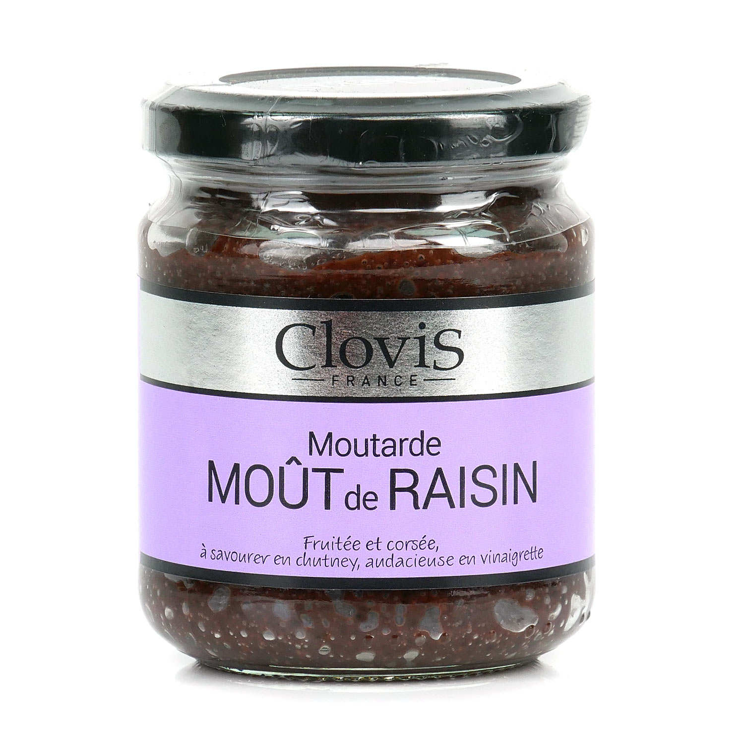 Moutarde au moût de raisin - Clovis