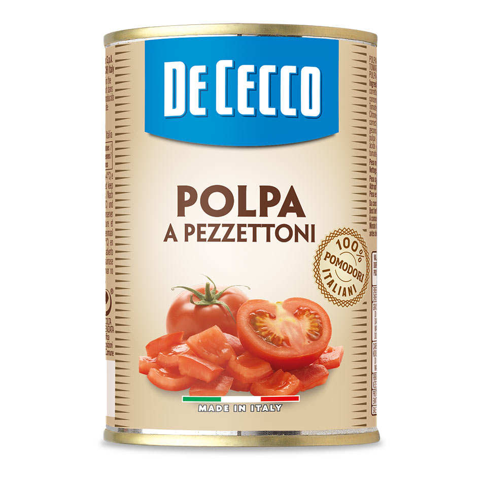 Pulpe de tomate en morceaux De Cecco - De Cecco