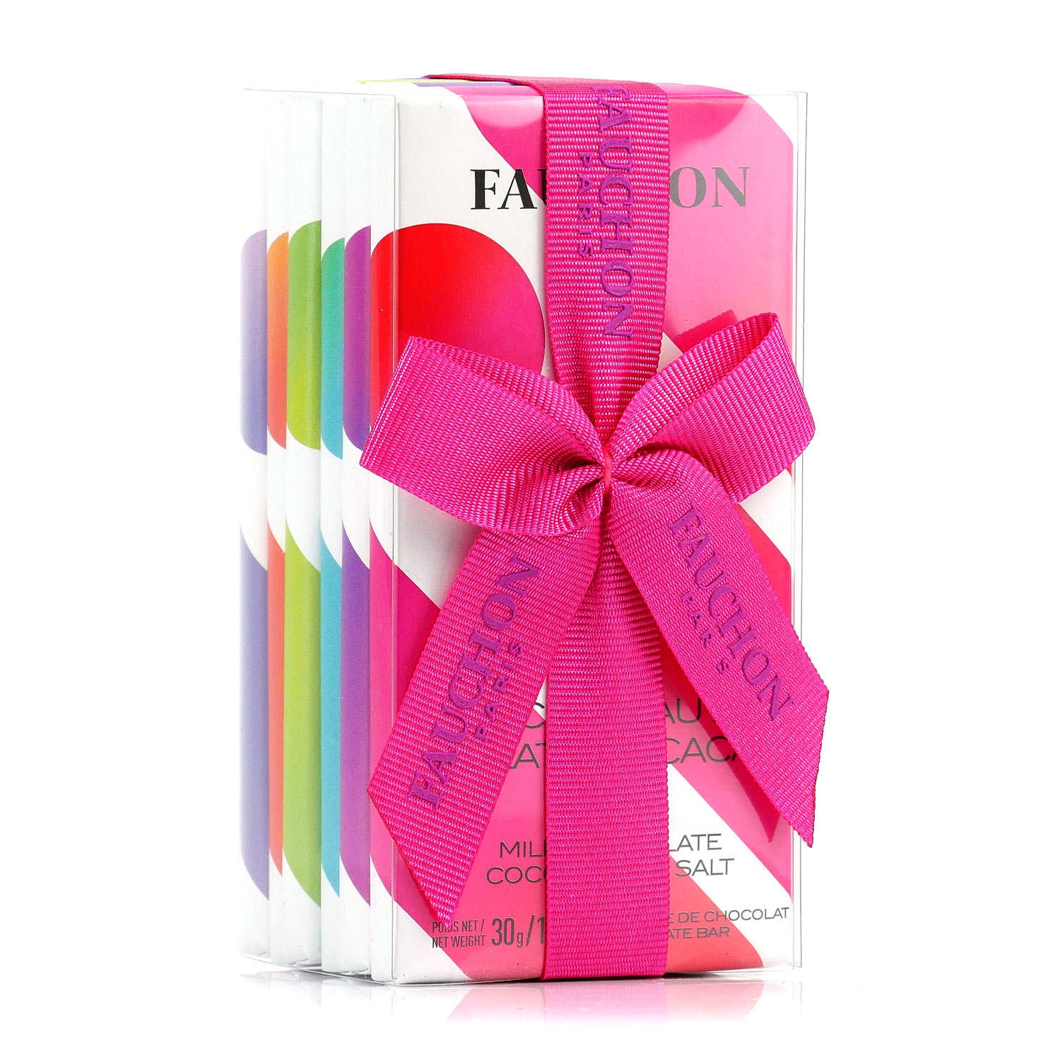 Assortment of 6 mini chocolate bars - Fauchon
