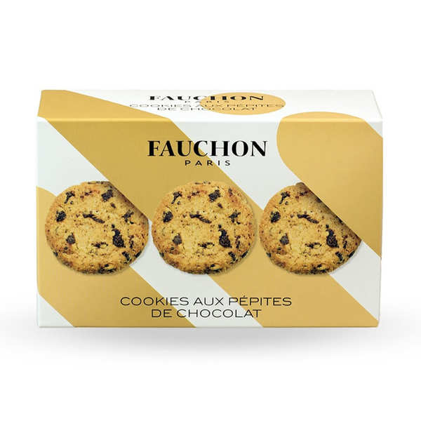 Chocolate chip and hazelnut cookies - Fauchon