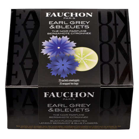 "Earl grey & bleuets" Tea Bags - Fauchon