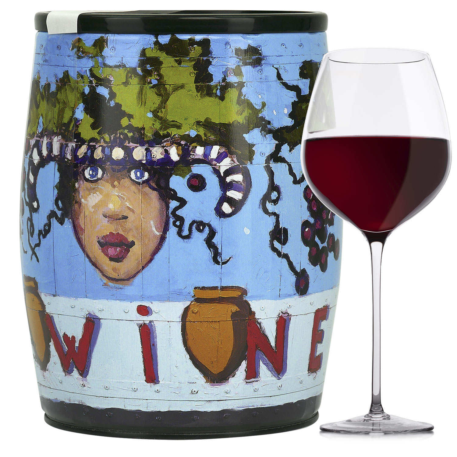 Bib'Art M.Tsetskhladze vin rouge Le Benjamin de Puech Haut - Château ...