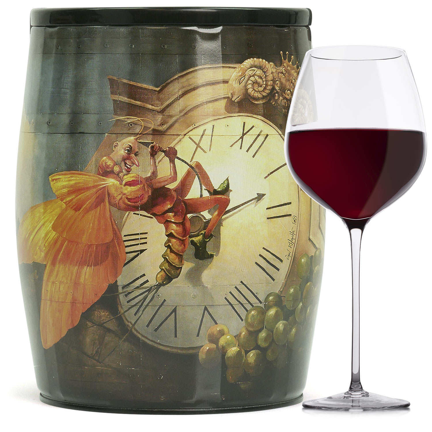Bib'Art Serge Van Khache red wine Le Benjamin de Puech Haut - Château ...