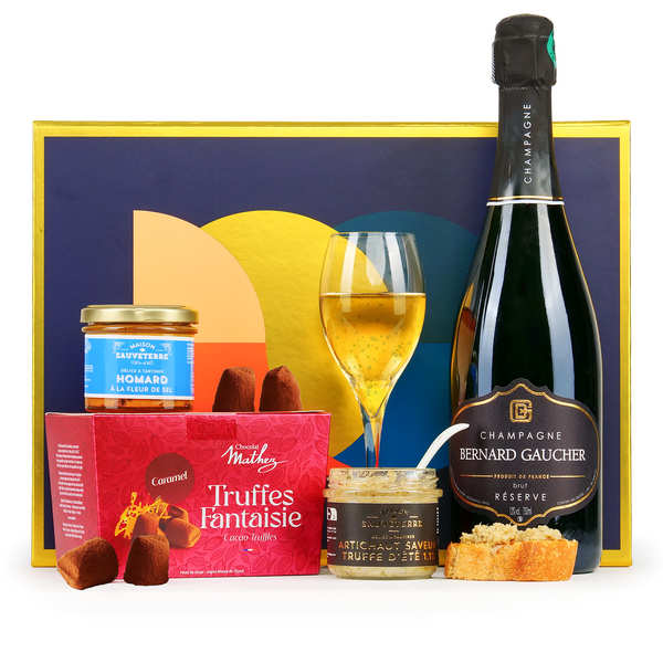 Champagne & Co Gift Box - BienManger Paniers Garnis