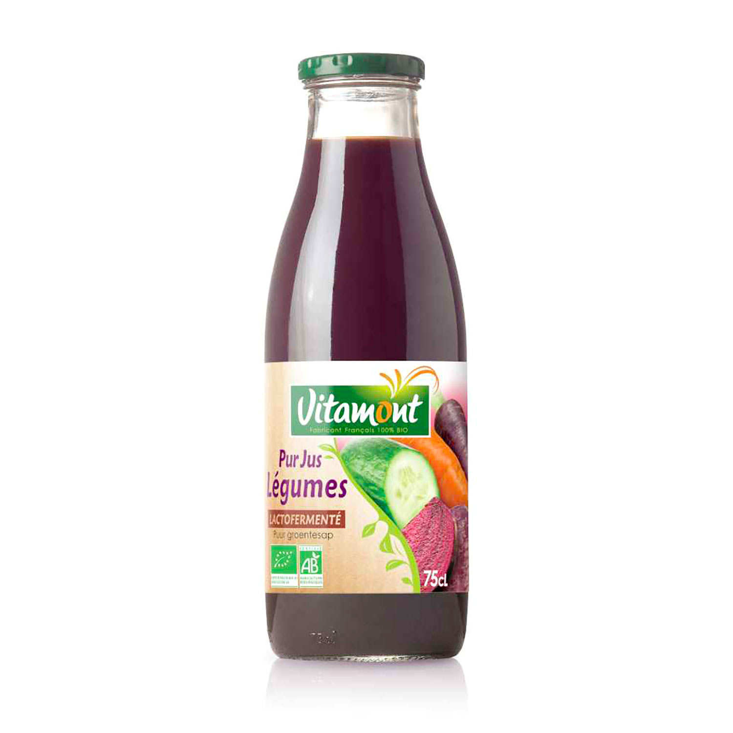 Pure organic lacto-fermented vegetable juice - Vitamont