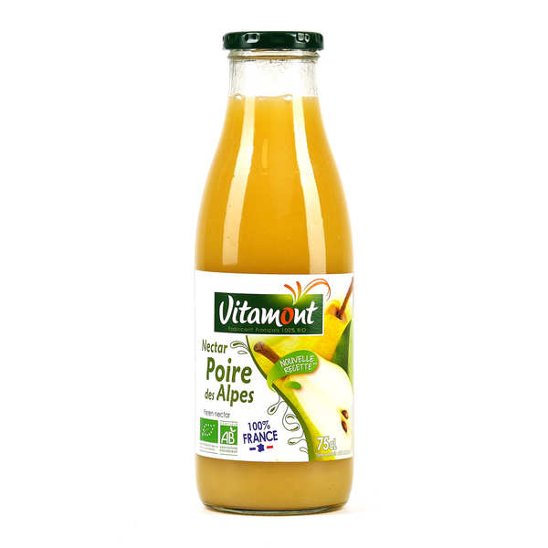 Organic pear nectar from the Alps - Vitamont