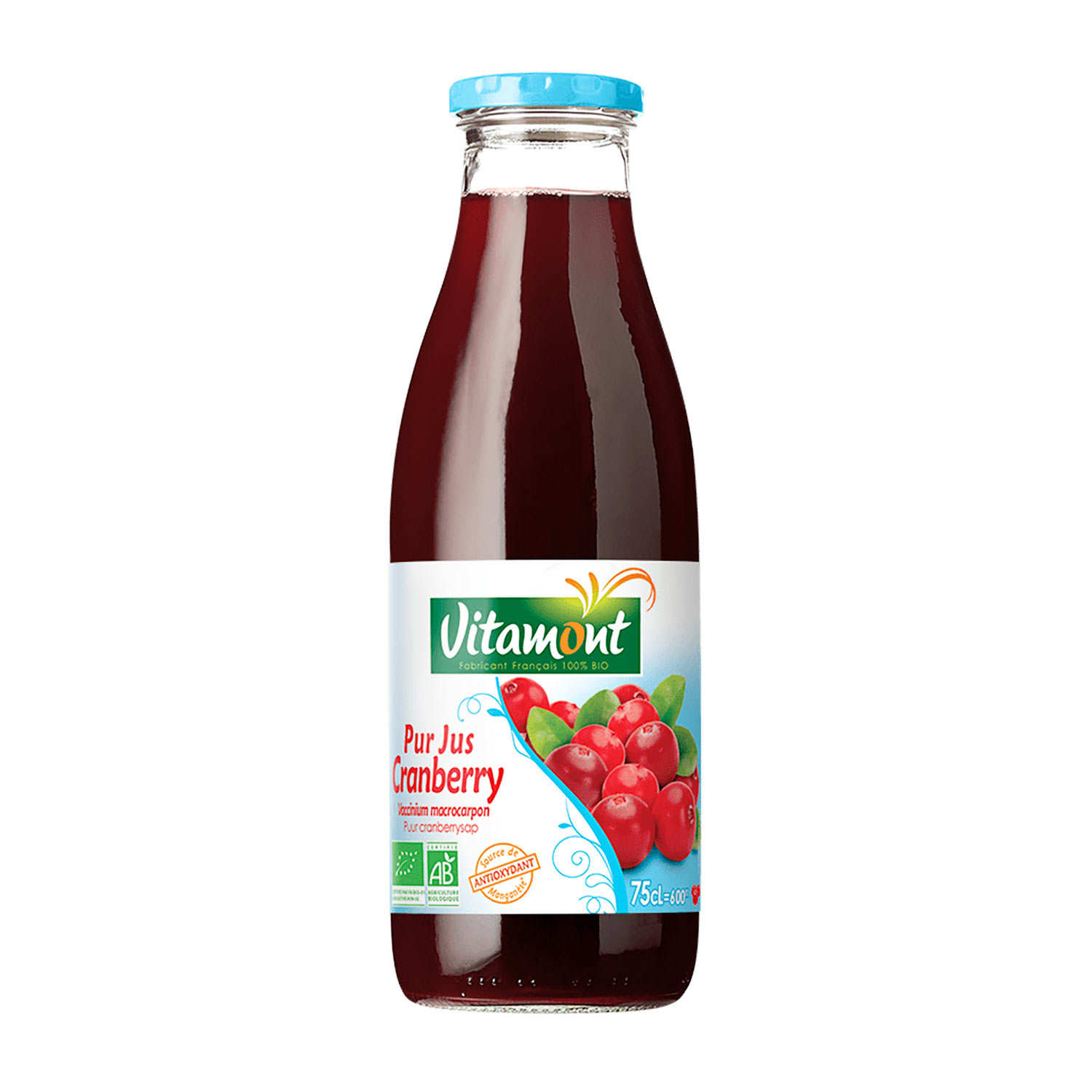Pure organic cranberry juice - Vitamont