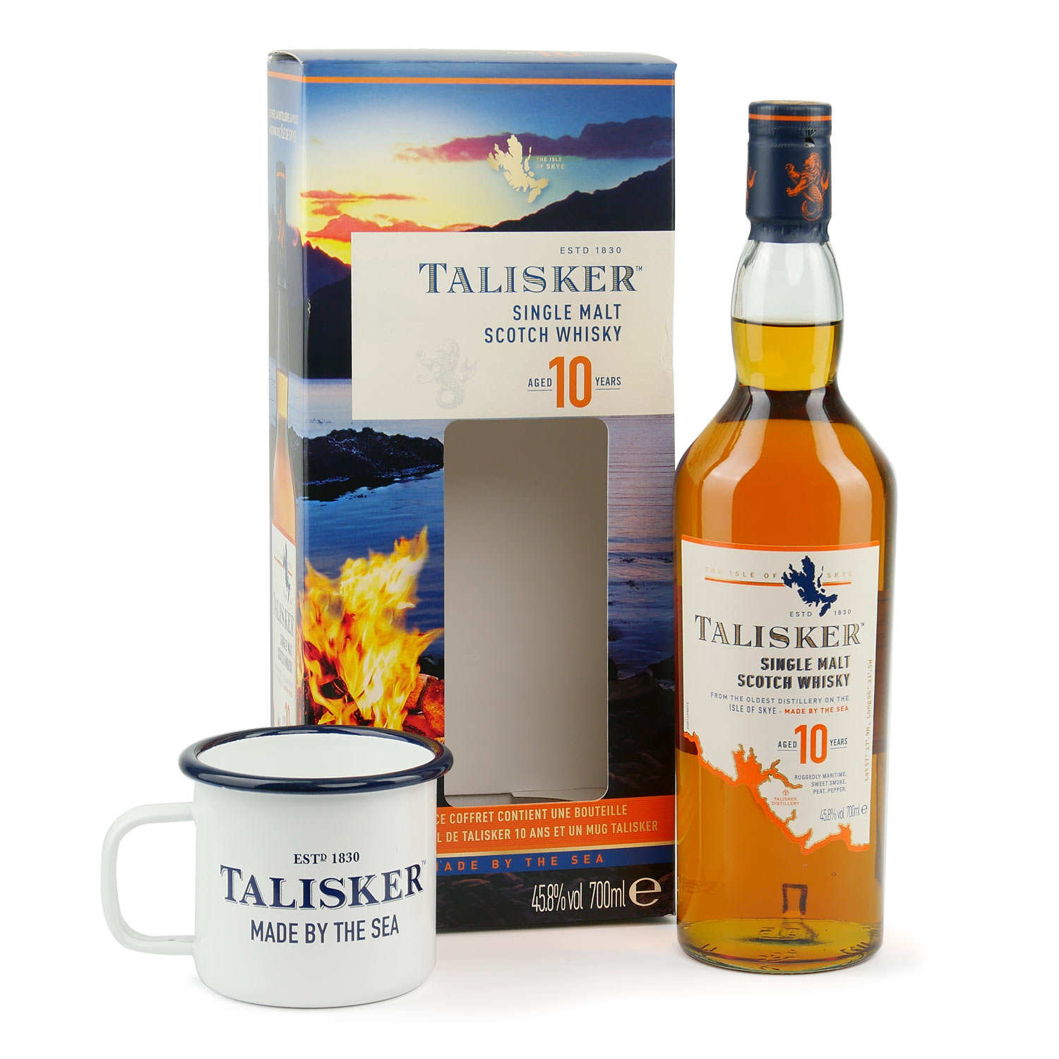 Talisker 10 YO Whisky Gift Box With 1 Mug - Talisker distillery