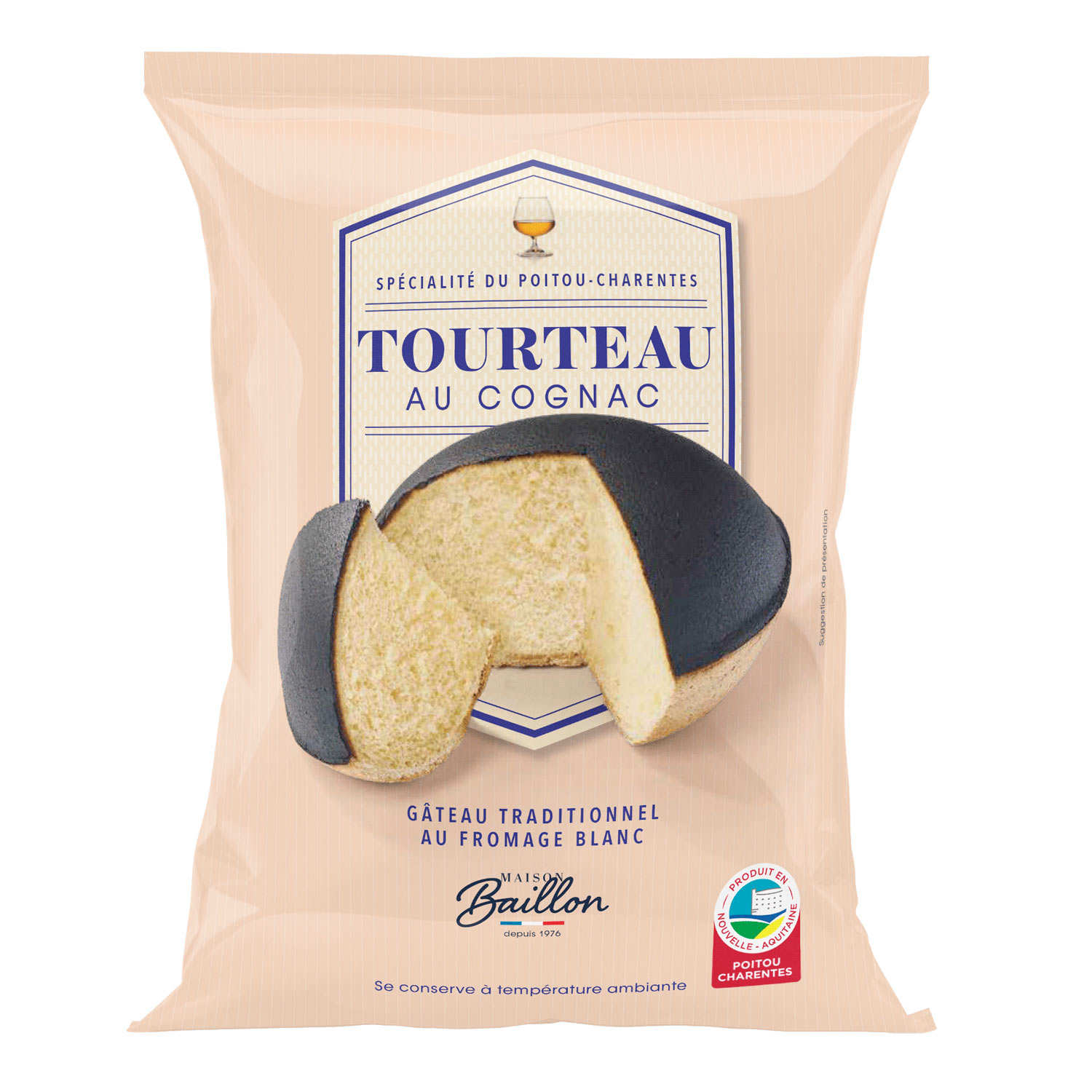 Tourteau au fromage blanc et au Cognac de Maison Baillon - Maison Baillon