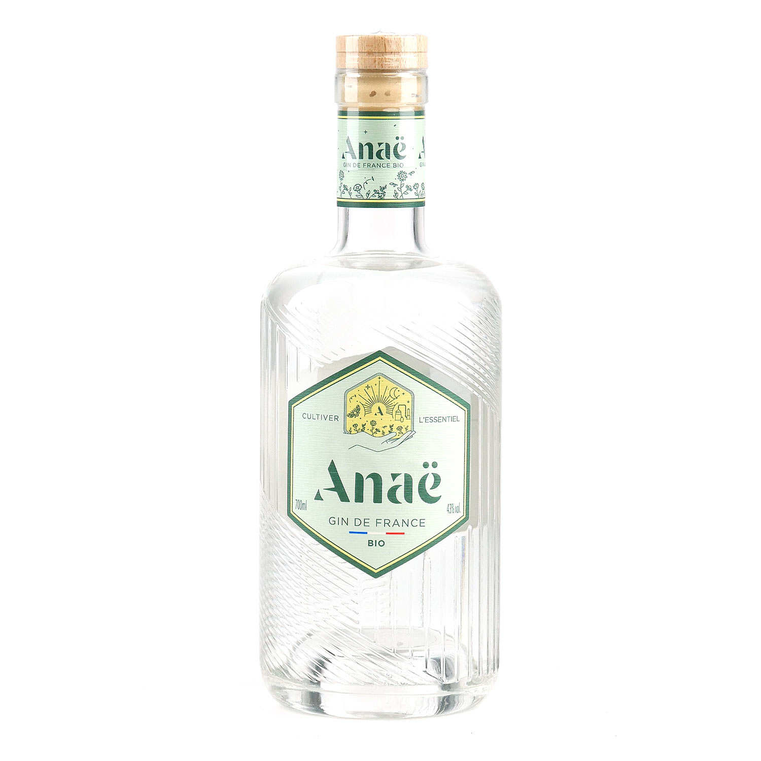 Anaë Organic French Gin - 43% - Anaë