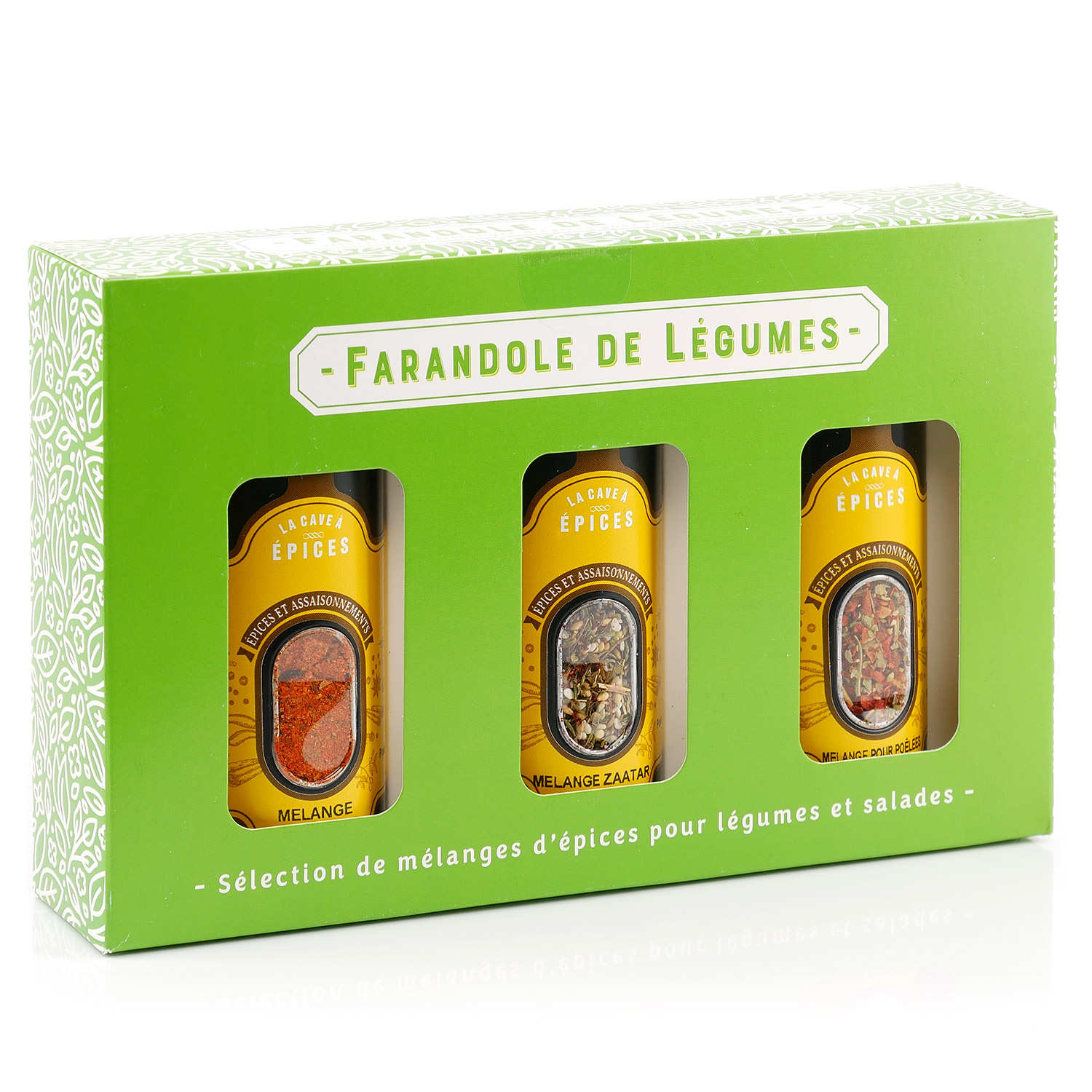 Assortiment de 3 pots de mélange d'épices pour légumes - Le Comptoir ...