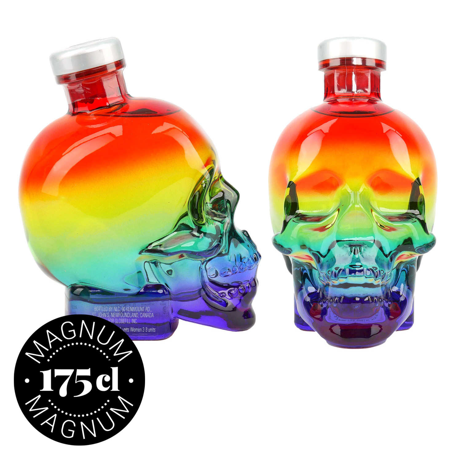 Vodka Crystal Head Pride Edition 40% - Magnum - Crystal Head