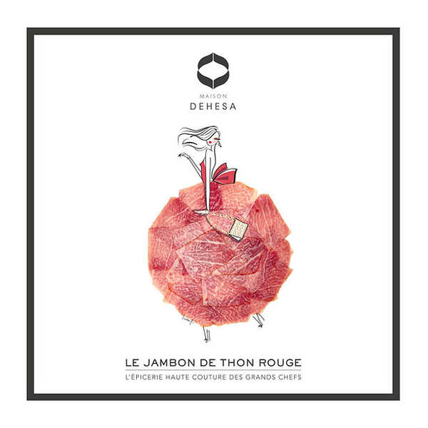 Sliced red tuna ham - Smoked ventresca - Maison Dehesa
