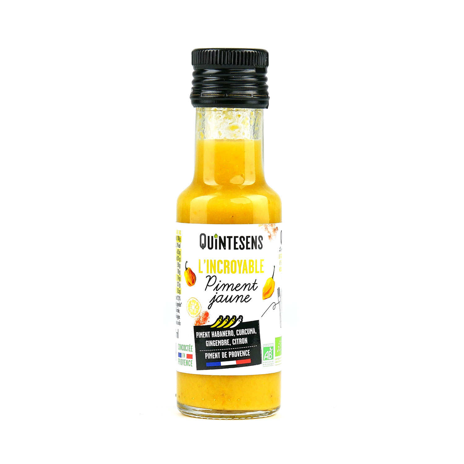 L'incroyable piment jaune bio (sauce piquante) - Quintesens