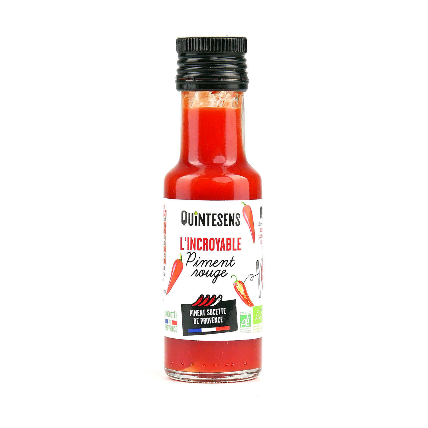 The incredible organic red pepper (hot sauce) - Quintesens