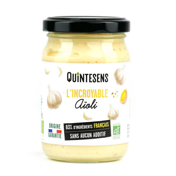 The incredible organic aioli - Quintesens